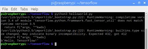 Install The Machine Learning Software Tensorflow On Raspberry Pi Raspberry Pi Maker Pro