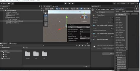 Augmented Reality App Development Using Unity AR Foundation