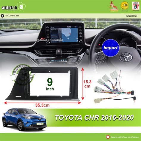 Android Player Casing 9 Toyota Chr 2016 2020 Import With Socket Toyota And Antenna Join