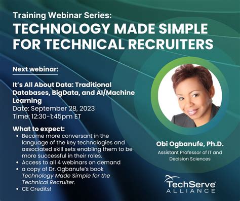 Techserve Alliance On Linkedin Recruiter Techtraining Techrecruiting