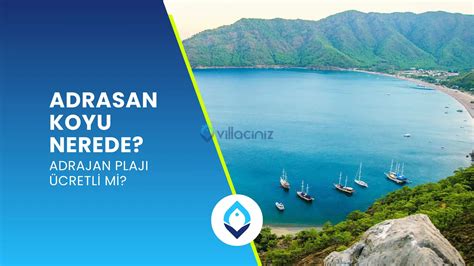 Adrasan Koyu Nerede Adrasan Plajı Ücretli Mi
