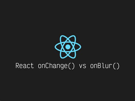Onblur React что это