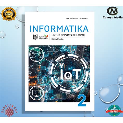 Jual Penerbit Erlangga Informatika Kelas 8 Kurikulum Merdeka Shopee