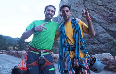 Climbers Pull The Naked Edge Speed Record To Near Minutes Gearjunkie