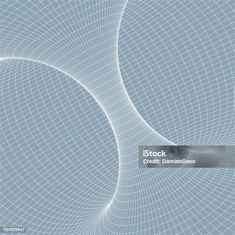 연결 된 선과 점이 있는 와이어 프레임 원환체 메쉬 다각형 요소입니다 벡터 일러스트 레이 션 Eps10 0명에 대한 스톡 벡터