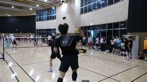 제7회 광주시토마토배 전국배드민턴대회 자강 남복 정정영 장준호 Vs 박영환 진용훈 Youtube