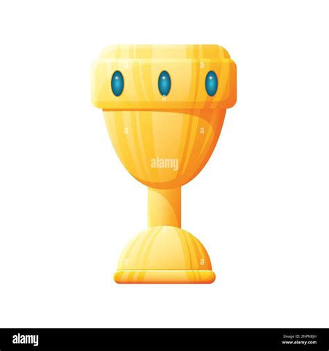 Game Ui Asset Gaming User Interface Goblet Icon Vector Illustration