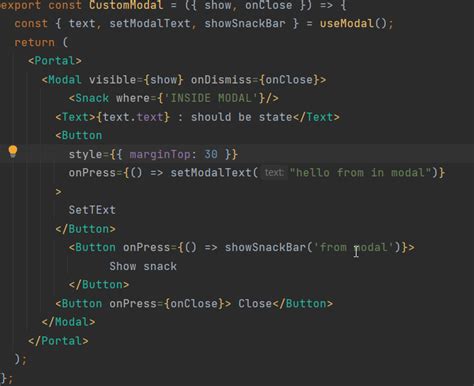 Nested Component In Portal Not Receiving State Values Of React Context · Issue 3880 · Callstack