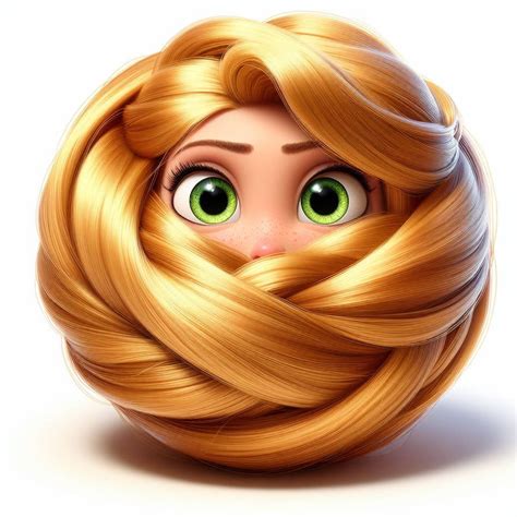 Ai Rapunzel Hair Ball By Mega Poneo On Deviantart