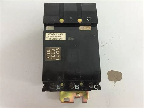 Square D I Line Sl100 100a Sub Feed Lug For Breaker Panel 56 Off