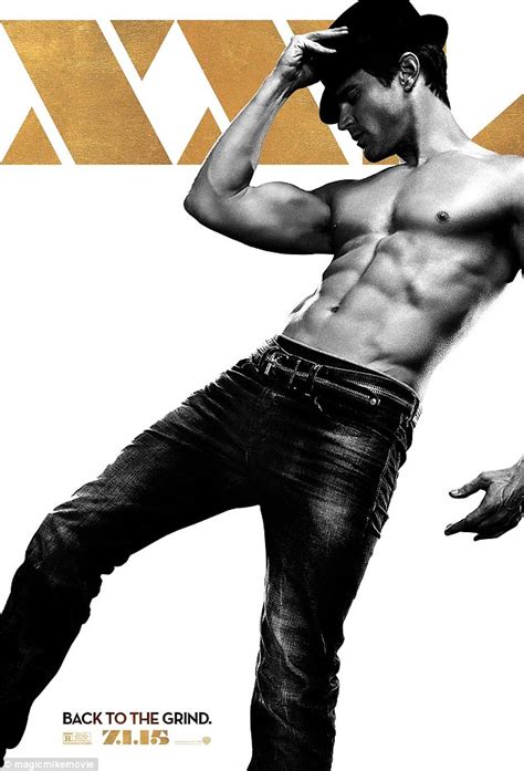 Matt Bomer Looks Buff In His Magic Mike Xxl Poster Daily Mail Online