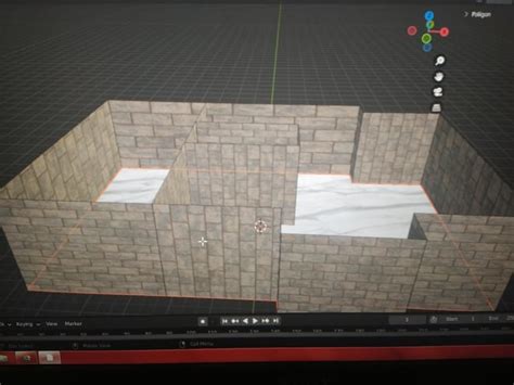 How Do I Rotate Textures On Walls To Make Them Face The Same Way All The Walls Are One Object