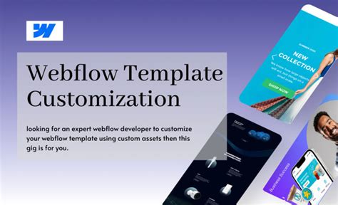 Customize Webflow Template To Your Needs By Zarashaikh653 Fiverr