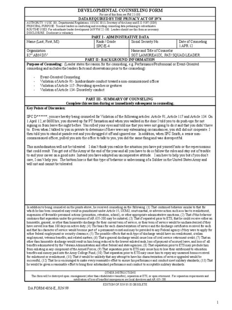 Military Forms Free Templates In PDF Word Excel Download