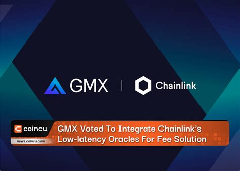 Coinstats Gmx Voted To Integrate Chainlinks Low Latenc
