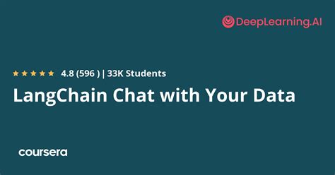 Learn Langchain Chat With Your Data In Under 2 Hours Coursera