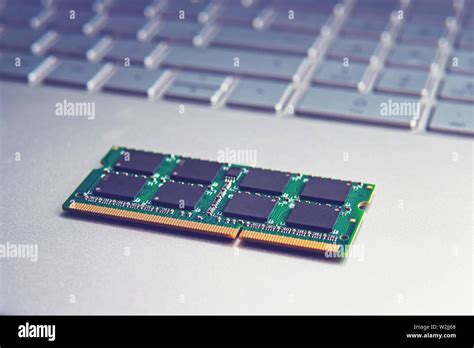 DDR3 Sodimm RAM Memory Card Module In Black Laptop Closeup Stock Photo Alamy