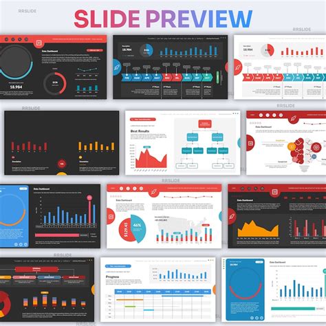 Progress Data Infographic Powerpoint Template Best Powerpoint Template Easy To Edit