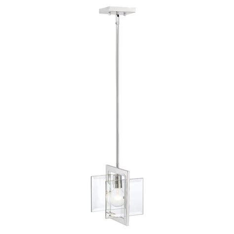 Wade Logan® Arjunan 1 Light Polished Nickel Single Pendant And Reviews Wayfair