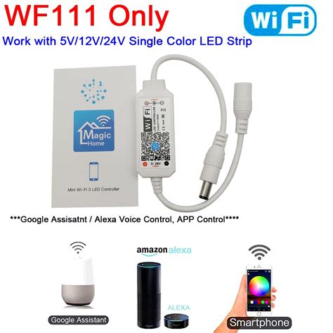 Magic Home Bluetooth Wifi RGB RGBW RGBWC LED Strip Grandado