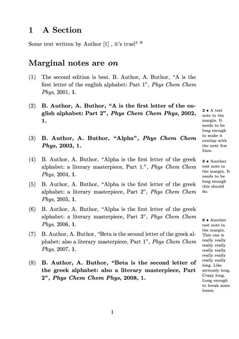 Biblatex Marginpar Notes In The Bibliography And Vertical Position