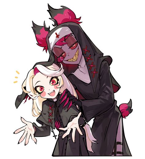 Charlie Morningstar And Alastor Hazbin Hotel Drawn By Rkgk0216 Danbooru