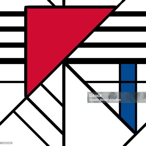 추상 몬드리안 스타일 원활한 벡터 패턴 배경 흰색 배경 줄무늬 직사각형 삼각형 모양반복 디자인에 재미 다채로운 Bauhaus 기하학적 대각선 그리드 프린트 를 통해 미니멀