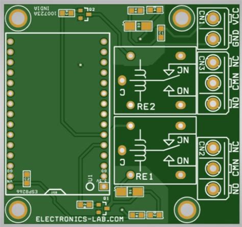 Channel Wi Fi Relay Module Using ESP NodeMCU Electronics Lab