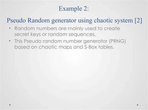 Chaos Based Cryptography Cryptographic Pptx