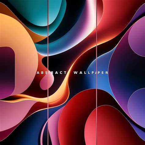 Mobile Wallpaper Design Mobile Interface Wallpaper Design Premium Ai Generated Image