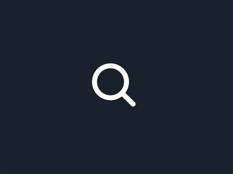 Search Icon Transition By Andy Kelly On Dribbble