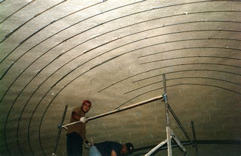 Steel Rebar Placement In A Monolithic Dome