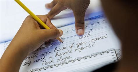 Sylvia Brin On Linkedin Shunned In Computer Age Cursive Makes A Comeback In California