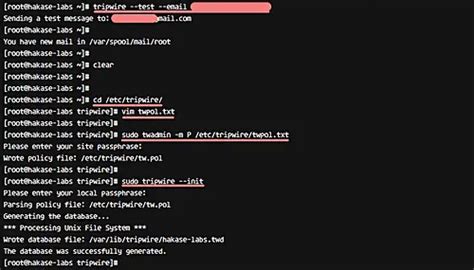 Monitoring And Detecting Modified Files Using Tripwire On CentOS 7