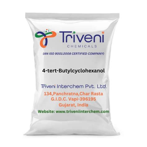 4 Tert Butyl Cyclohexanol 98 52 2 Trusted Bulk Distributer