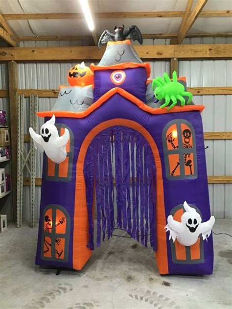10ft Gemmy Airblown Inflatable Prototype Halloween Haunted Arch 226961