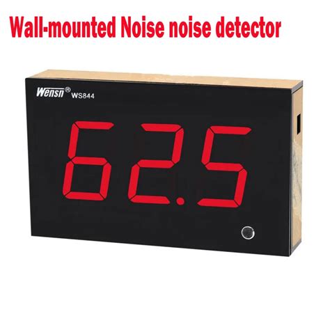 WS Digital Sound Level Meter DB Large Screen Display Wall Restaurant Bar Customized