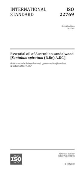 ISO Essential Oil Of Australian Sandalwood Santalum Spicatum R Br A DC