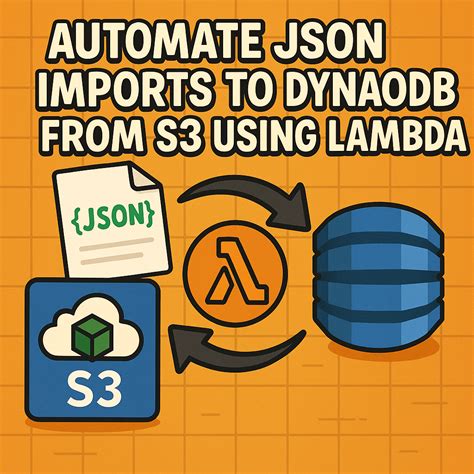 Automate Json Imports To Dynamodb From S3 Using Lambda — No Manual Work No Corns By Shubham