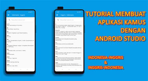 Tutorial Membuat Aplikasi Kamus Dengan Android Studio Rivaldi