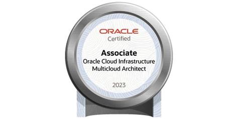 Paweł Smorczewski On Linkedin Oracle Cloud Infrastructure 2023 Multicloud Architect Certified