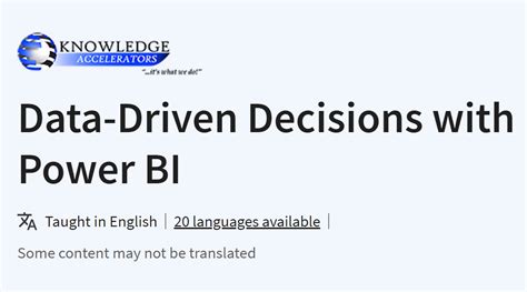 Data Driven Decisions With Power Bi ~ Computer Languages Clcoding