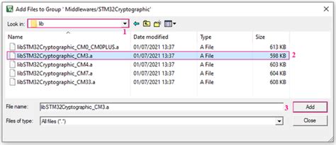 How To Add External Libraries In Keil® Mdk Arm A Stmicroelectronics Community