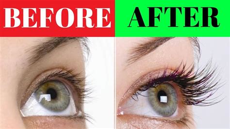 Olive Oil Eyelashes Before After
