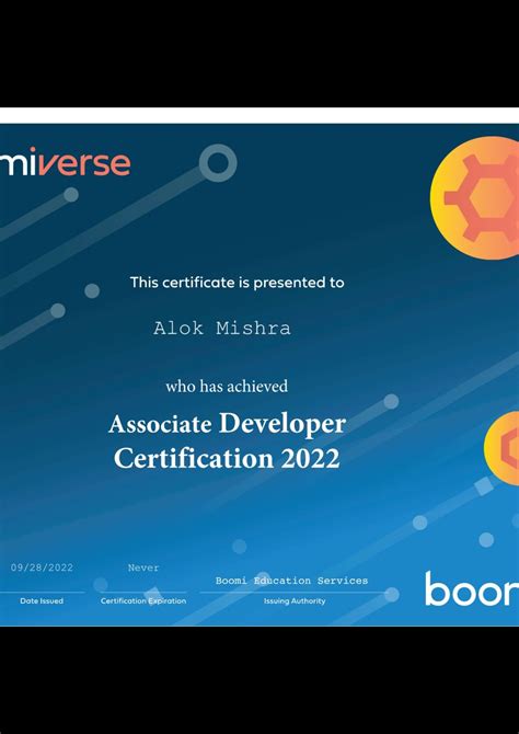 Alok Mishra On Linkedin I Am Glad To Announce That I Have Completed My Boomi Associate Developer