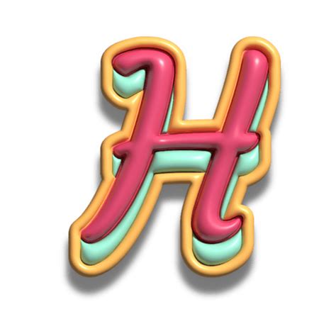 Balloon Letter H Pngs For Free Download