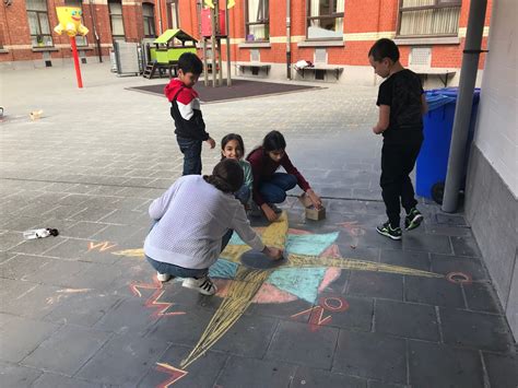 Het Vierde Leerjaar Windrozen Tekenen