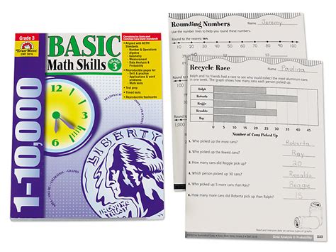 Mastering Basic Math Skills Reproducible Activities Gr 3 At