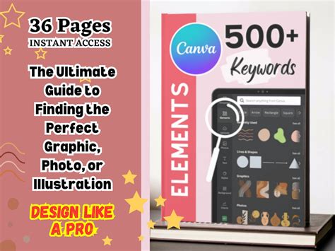 Canva Elements Set Keyword Search Design Tool Creative Asset Graphic Design Elements Design