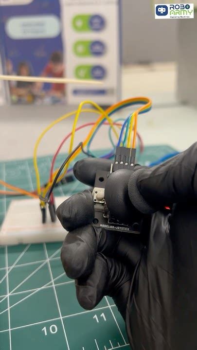 Joystick Controlled Robotic Arm Roboarmy Roboticarm Arduino Arduinoproject Robotics Youtube